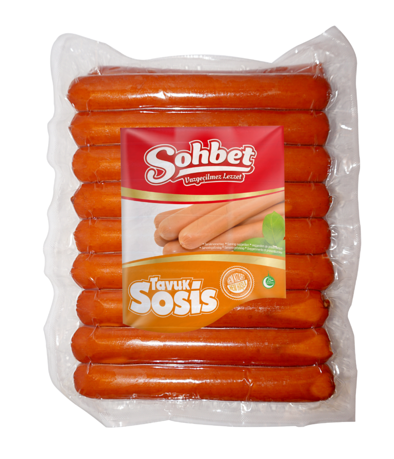 2561 – Tavuk Sosis Vakum 1kg – Berlin GiDaM